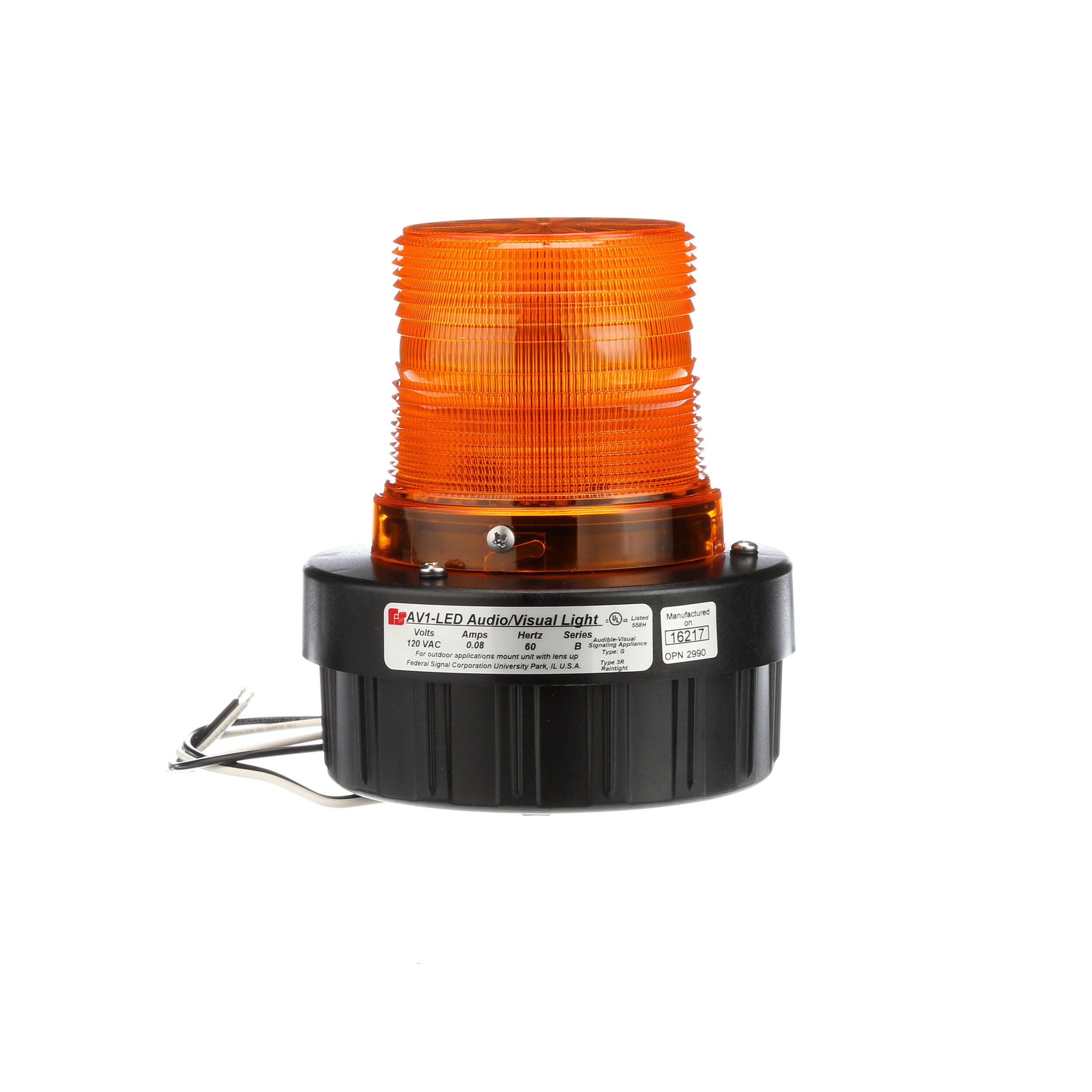 AV1-LED Flashing Combination Warning Light